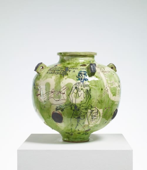 Grayson Perry | Design based on Sketches by a Murderer, 1990 | Art Basel