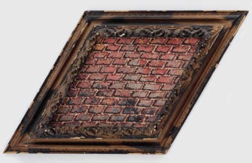 Martin Wong | Untitled (brick, trapezoid), 1986 | Art Basel