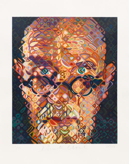 Chuck Close | Self Portrait, 2015 | Art Basel