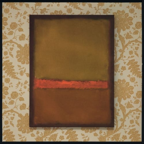 Ugo Mulas | Casa di Kenneth Noland, opera di Mark Rothko, Vermont, 1964 ...