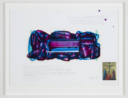 David Reed | Color Study #83, 2015 | Art Basel