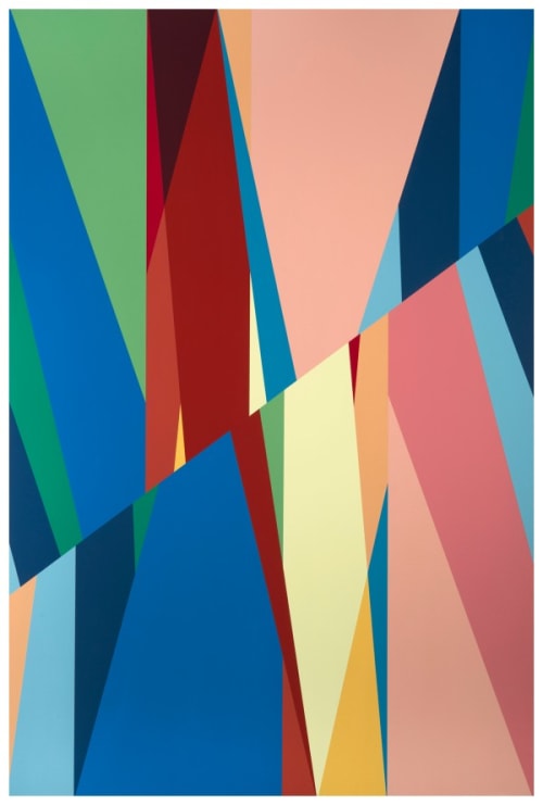 Odili Donald Odita | Cut, 2016 | Art Basel