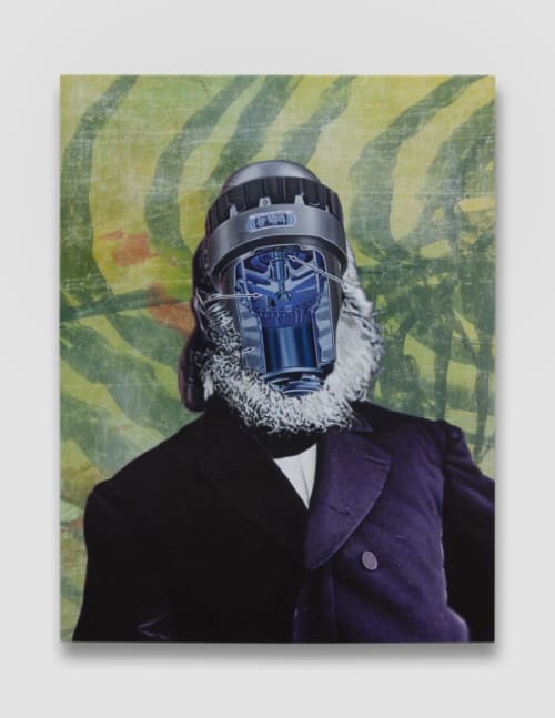 Jim Shaw | Official Portrait #5 (Jungle Cooper), 2018 | Art Basel