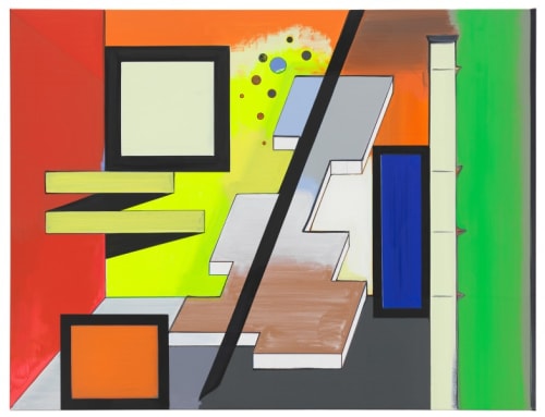 Thomas Scheibitz | Window / Studio, 2019 | Art Basel