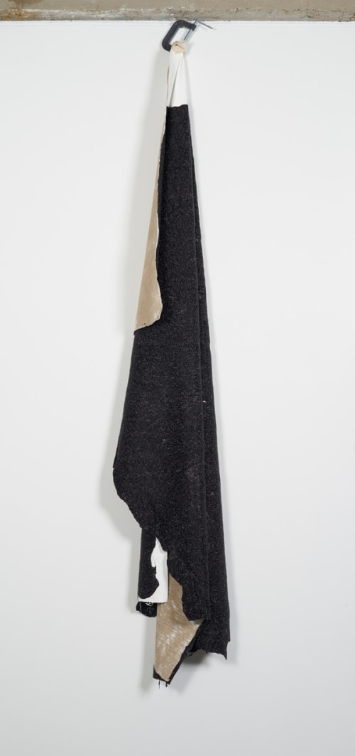 Analia Saban | Paint Rag (Primed Linen Canvas), 2015 | Art Basel