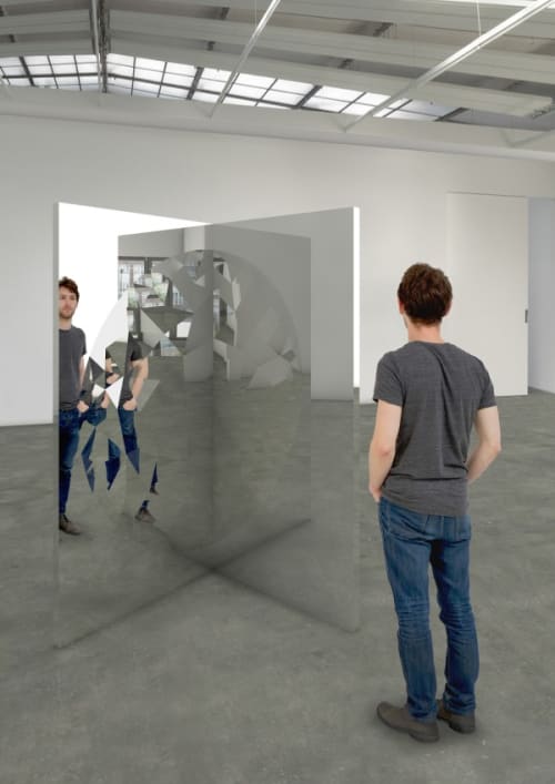 Jeppe Hein | Fragmented Circle, 2018 | Art Basel