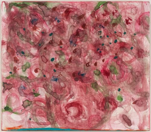 Yoichi Umetsu | Unknown (irregular inflammation, art informel flavor), 2018