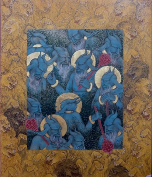 Khadim Ali & Sher Ali | Transition/Evacuation 3, 2016 | Art Basel