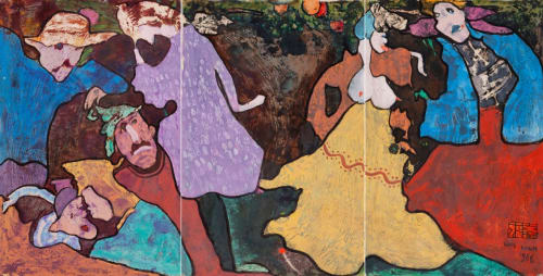 Luis Chan | The Argument, 1986 | Art Basel