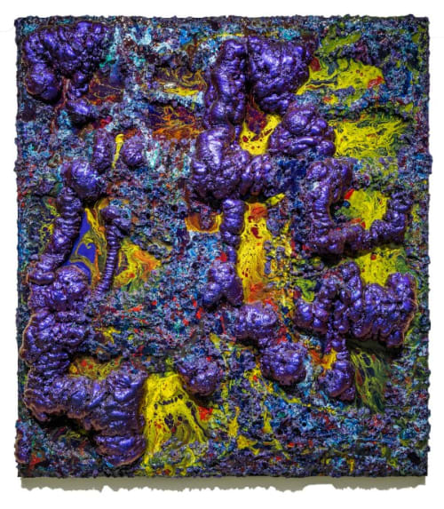 Dale Frank | A face like two aged swollen testicles, 2016 | Art Basel