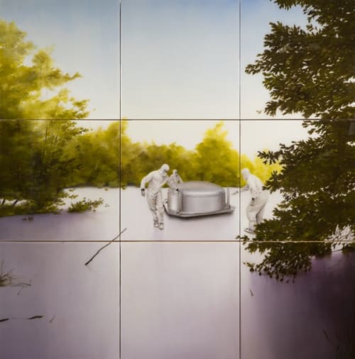 Sam Leach | Crossing The Slew, 2016 | Art Basel