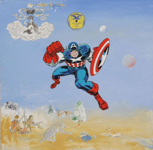 Tim Johnson | Fan Painting 1, 2015 | Art Basel