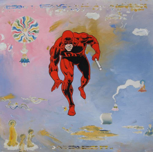 Tim Johnson | Fan Painting 6, 2015 | Art Basel