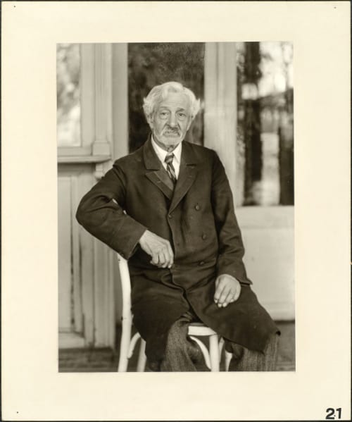 August Sander | Director of a Panopticon, approx. 1930, 1961 | Art Basel