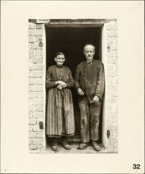 August Sander | Farmers couple, approx. 1932, 1961 | Art Basel