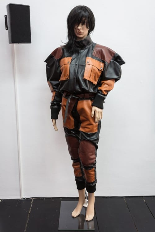 Anthony Symonds | Look 18 brown glamour A/W 201, 2017 | Art Basel