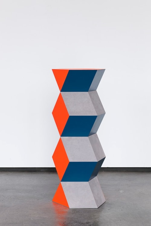 Angela Bulloch | Endless Column Orange, 2015 | Art Basel
