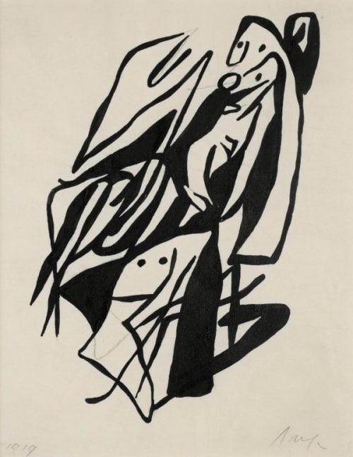 Jean Arp | Composition Dada, 1919 | Art Basel