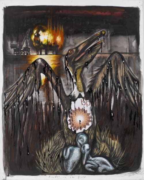 Sue Coe | Murder in the Gulf, 2010 | Art Basel