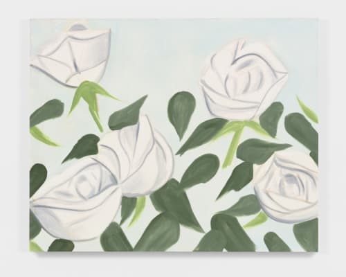 Alex Katz | White Roses 1, 2011 | Art Basel