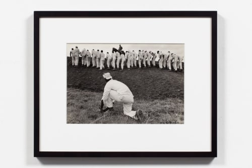 Danny Lyon | Hoe Sharpener and The Line, Ferguson, 1967, 1967 | Art Basel