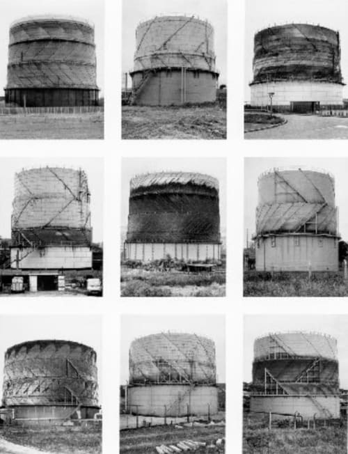 Bernd & Hilla Becher | Typology Gas Tanks, 1966 | Art Basel