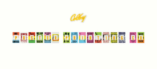 Allen Ruppersberg | Colby Sign, 2014 | Art Basel