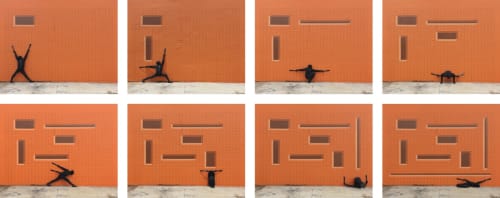 Robin Rhode | CUTS - After Carl Andre, 2017 | Art Basel
