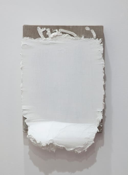 Andrew Dadson | White Paint Scrape, 2015 | Art Basel