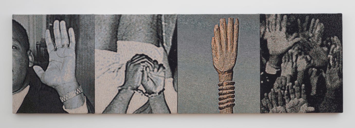 Noel Anderson | Hands Up, 2016 | Art Basel