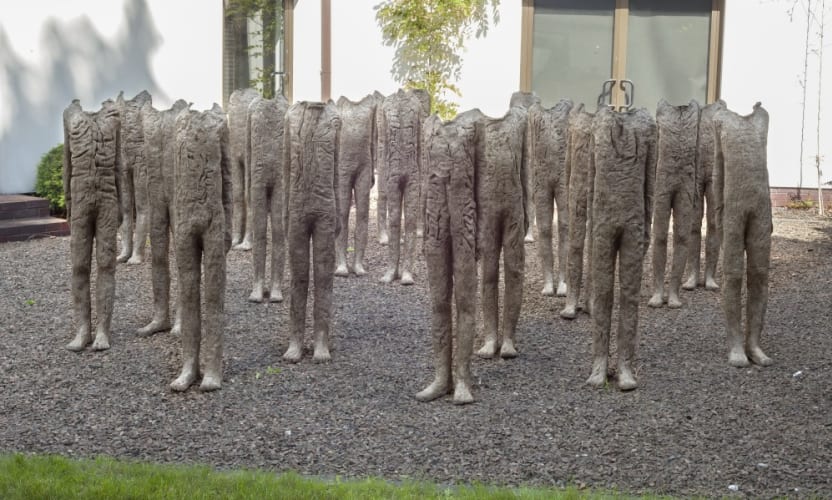 Magdalena Abakanowicz | Flock I, 1990 | Art Basel