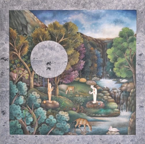 Waswo X Waswo with R.Vijay | Untitled from the Blue Series, 1953 | Art ...