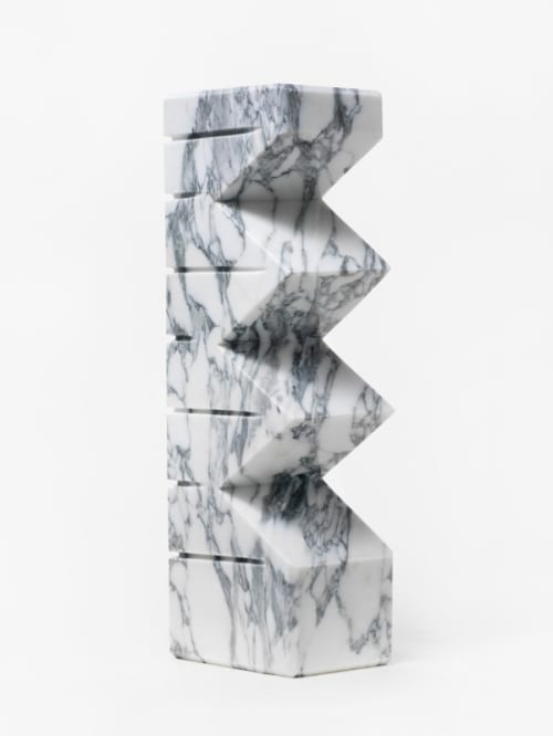 Claudia Comte | The Marble Zigzag, 2018 | Art Basel
