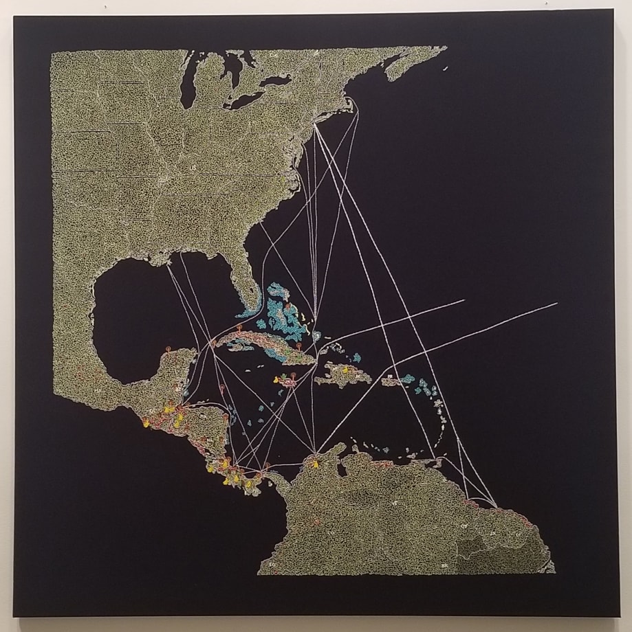 Tiffany Chung | El Pulpo: UFCo’s Great White Fleet routes and ...