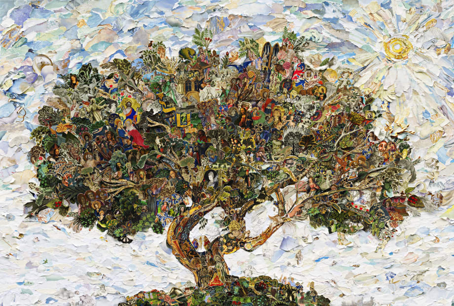 Vik Muniz | Repro: The Tree of Life, 2019
