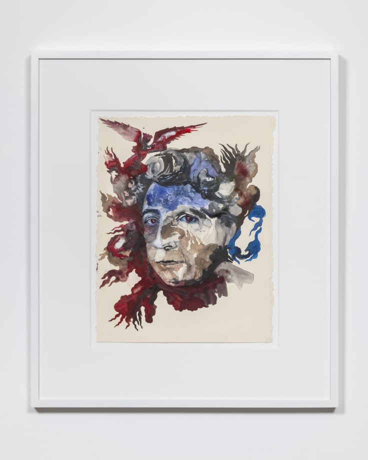 Shahzia Sikander | Portrait of Adrienne Rich: Diving into the Wreck, 2019 Shahzia Sikander | Portrait of Adrienne Rich: Diving into the Wreck, 2019